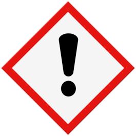 CLP-skilt: Helsefare (GHS07), metall, 20 x 20 cm | Pervaco