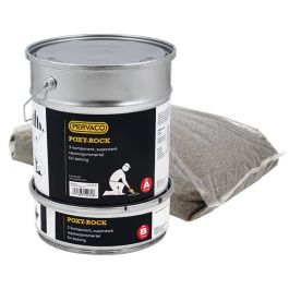 Poxy-Rock reparasjonsmørtel, 3‑komponent, 29 kg | Pervaco